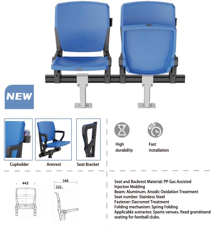 Stadium Seating | Arena Seats | Beam Mounted | Preferred-Seating.com